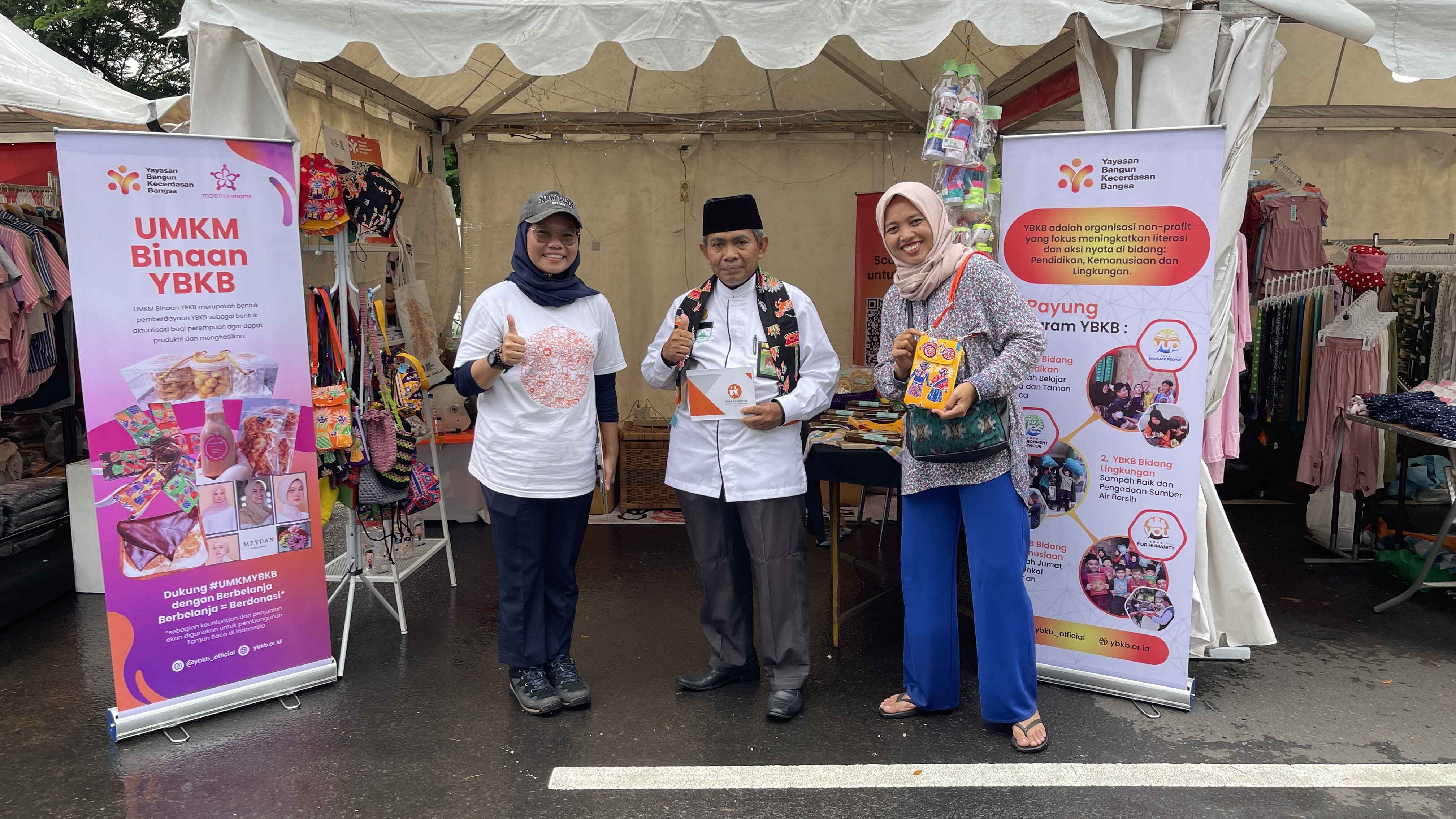 Bazaar Kenduri Kampoeng Kemajoran: Dukungan terhadap UMKM Binaan YBKB